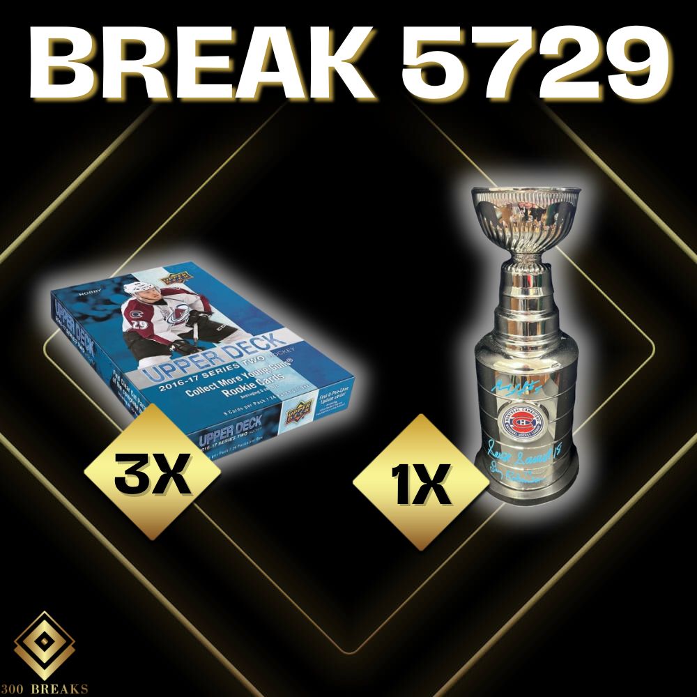 BREAK #5729 (32 SPOTS DISPONIBLES)